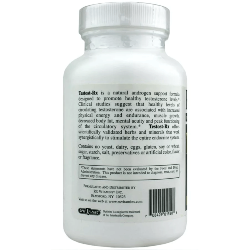 Rx Vitamins TestostRX #90 – Integrative Wellness Centers